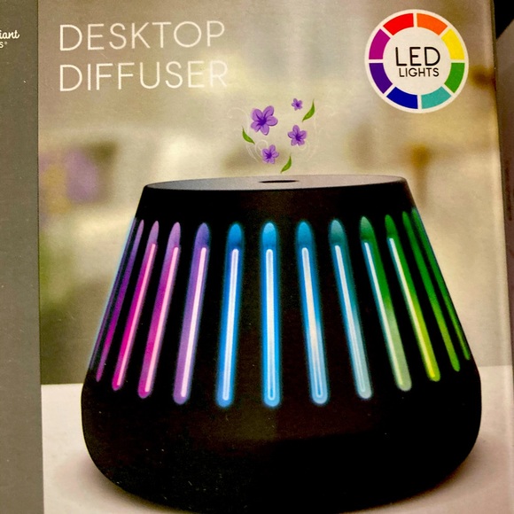 Office | Nwt Led Light Changing Desktop Diffuser | Poshmark